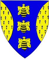 Heraldic Bed Hangings