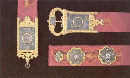 Heraldic Plaque Belt 14th-15th Century